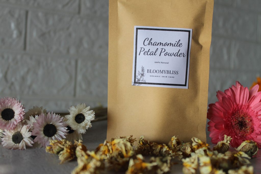 Buy Organic Chamomile Flower Powder | Natural Face Pack