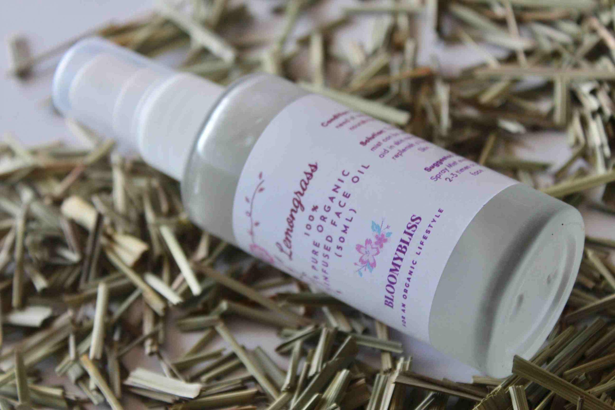 Buy Organic Lemongrass Face Mist | BloomyBliss